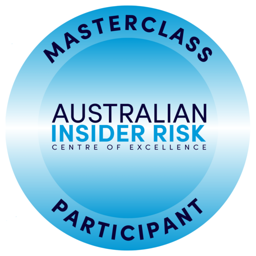 Australian Insider Risk Centre of Excellence (AIR CoE) Masterclass - Credly