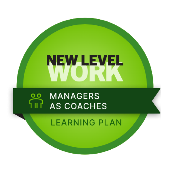 Managers As Coaches - Credly