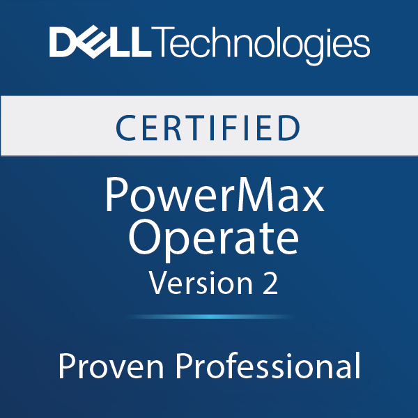 Dell PowerMax Operate v2 - Credly