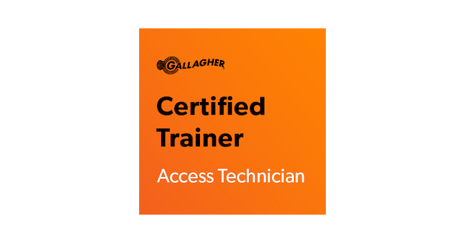 Gallagher Security Certified Access Technician Trainer - Credly