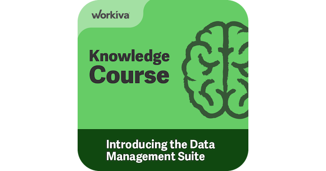 Introduction to the Data Management Suite - Credly