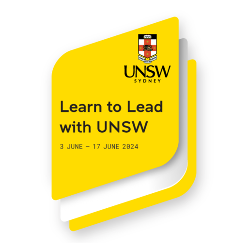 Learn to Lead with UNSW 2024 - Credly