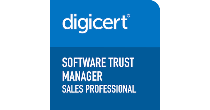 Software Trust Manager - Sales Professional - Credly