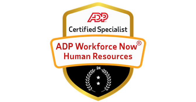 Certified Human Resources Specialist in ADP Workforce Now® - Credly