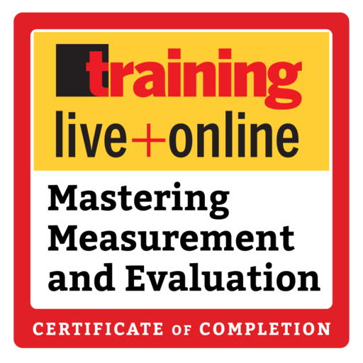 Mastering Measurement and Evaluation Certificate (June 2023) - Credly