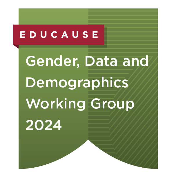 Gender Data and Demographics Working Group 2024 - Credly