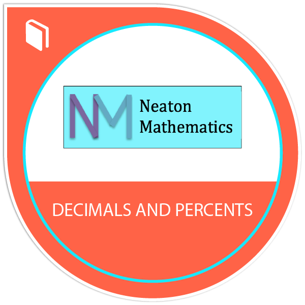 Decimals and Percents Badge - Credly