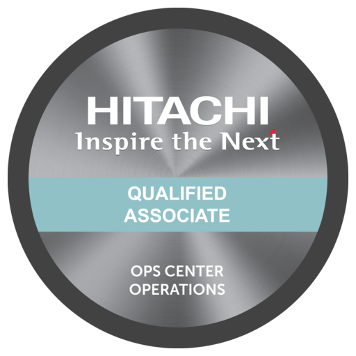 Hitachi Qualified Associate - Ops Center Operations - Credly