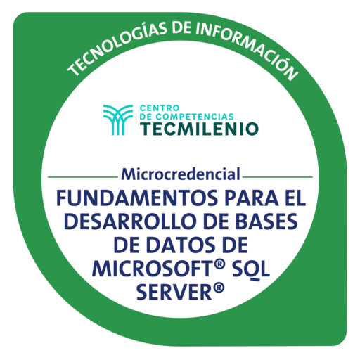 Microcredencial Fundamentos para el desarrollo de bases de datos de ...