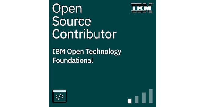 Open Source Contributor - Credly