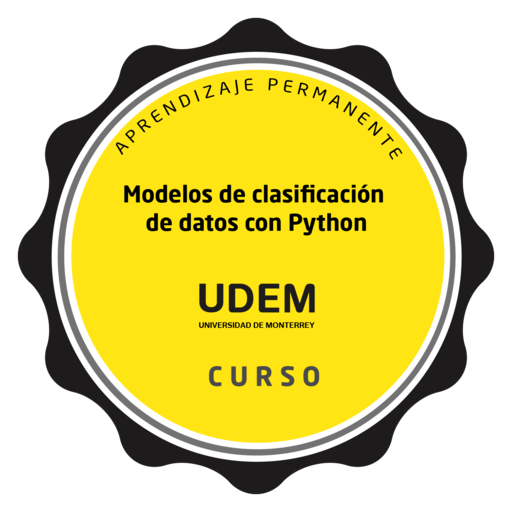 Modelos de clasificación de datos con Python - Credly