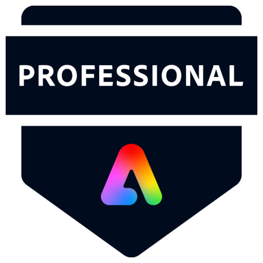 Adobe Certified Professional in Content Creation and Marketing Using Adobe Express - Credly