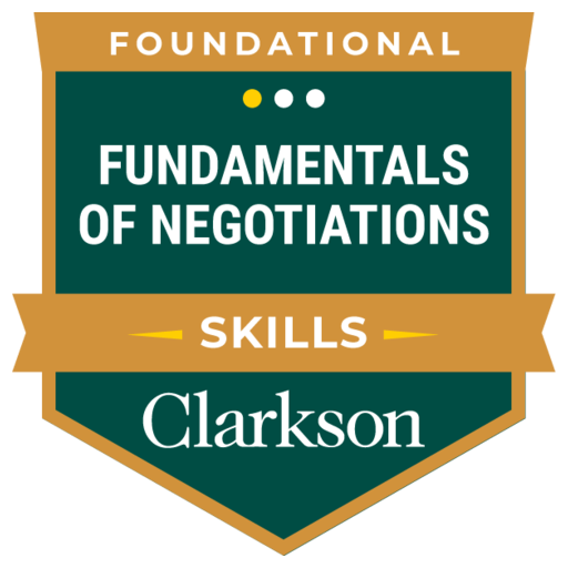 Fundamentals of Negotiations - Credly