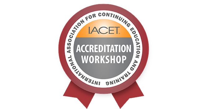 IACET Accreditation Workshop Completion - Credly