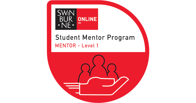Swinburne Online Student Mentor Program - Mentor - Level 1 - Credly