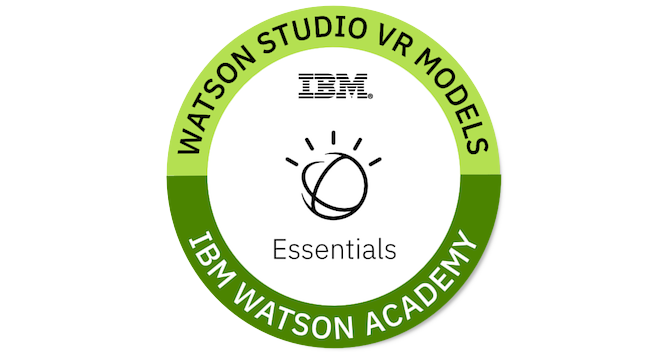 IBM Watson Studio Visual Recognition Essentials - Credly