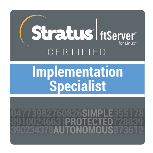 Stratus Certified Implementation Specialist - ftServer Linux - Credly