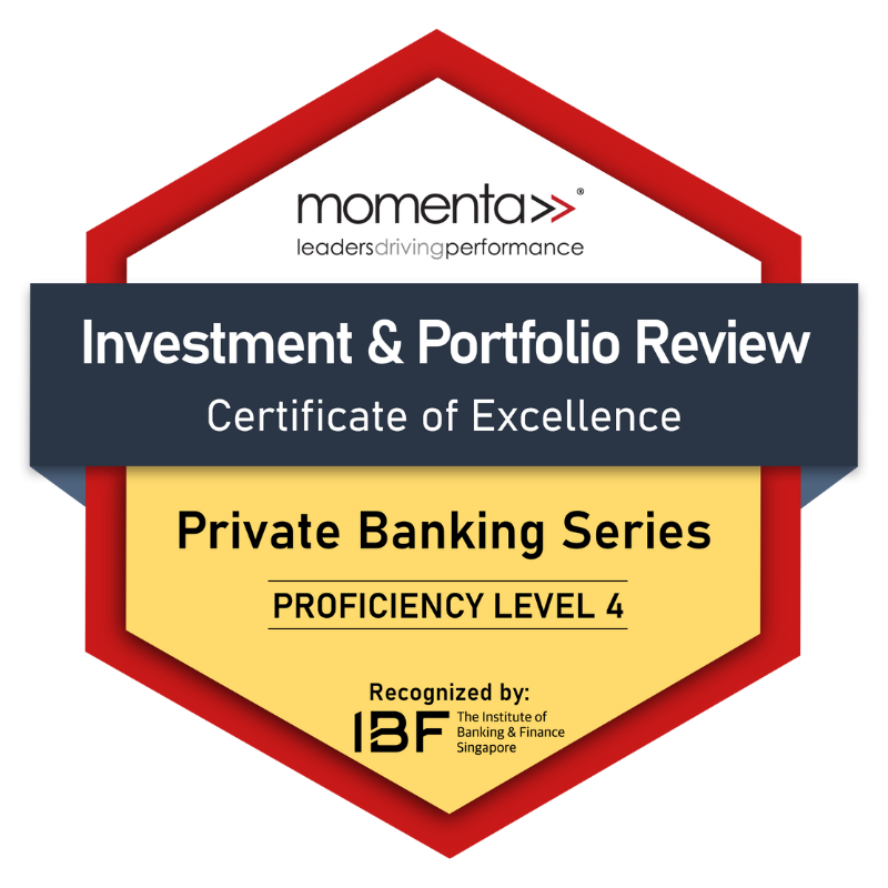 Private Banking Series: Investment & Portfolio Review (Proficiency Level 4) - Credly