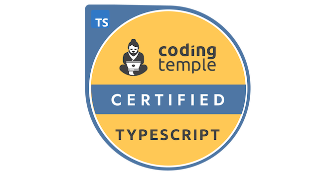TypeScript Certified - Credly