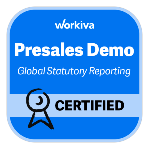 Presales Demo Global Statutory Reporting - Credly