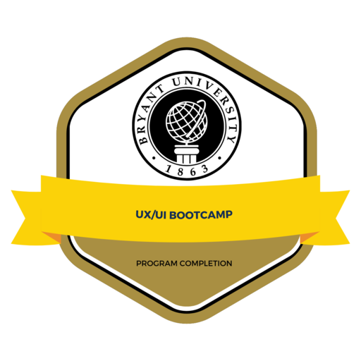 UX/UI Bootcamp Completion - Bryant - Credly
