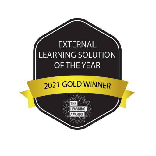 External Learning Solution of the Year 2021 - Gold Winner - Credly