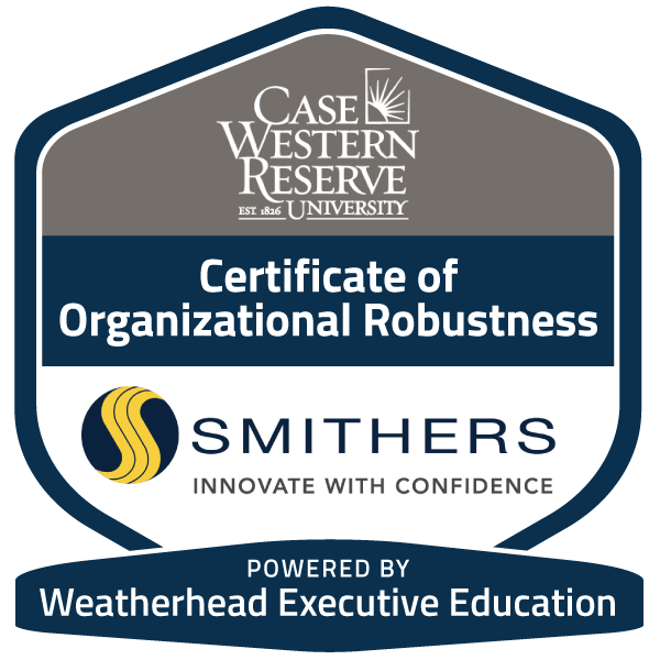 Weatherhead Executive Education: Certificate of Organizational ...