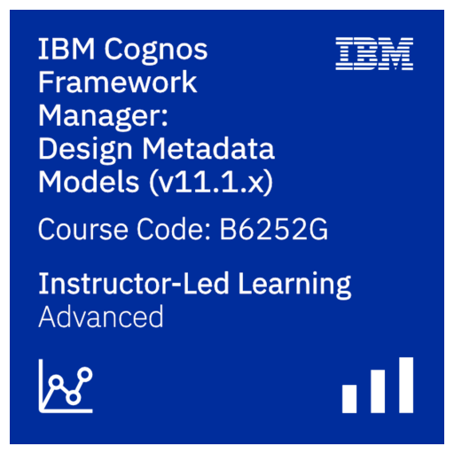 IBM Cognos Framework Manager: Design Metadata Models (v11.1.x) - Code ...