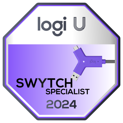Logitech Swytch Specialist 2024 - Credly
