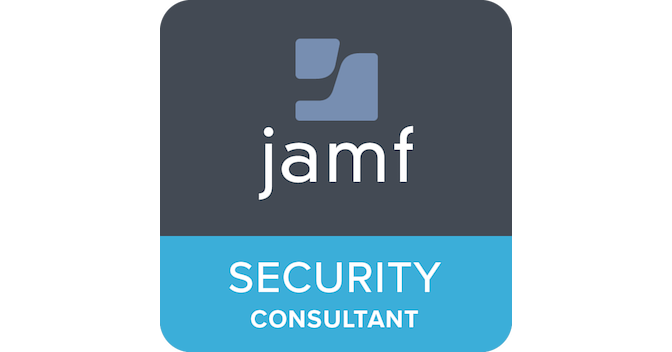 Jamf Security Consultant - Credly