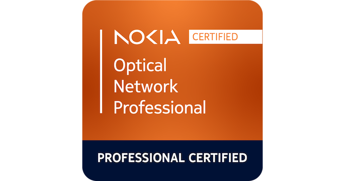 Nokia Certified Optical Network Professional - Credly