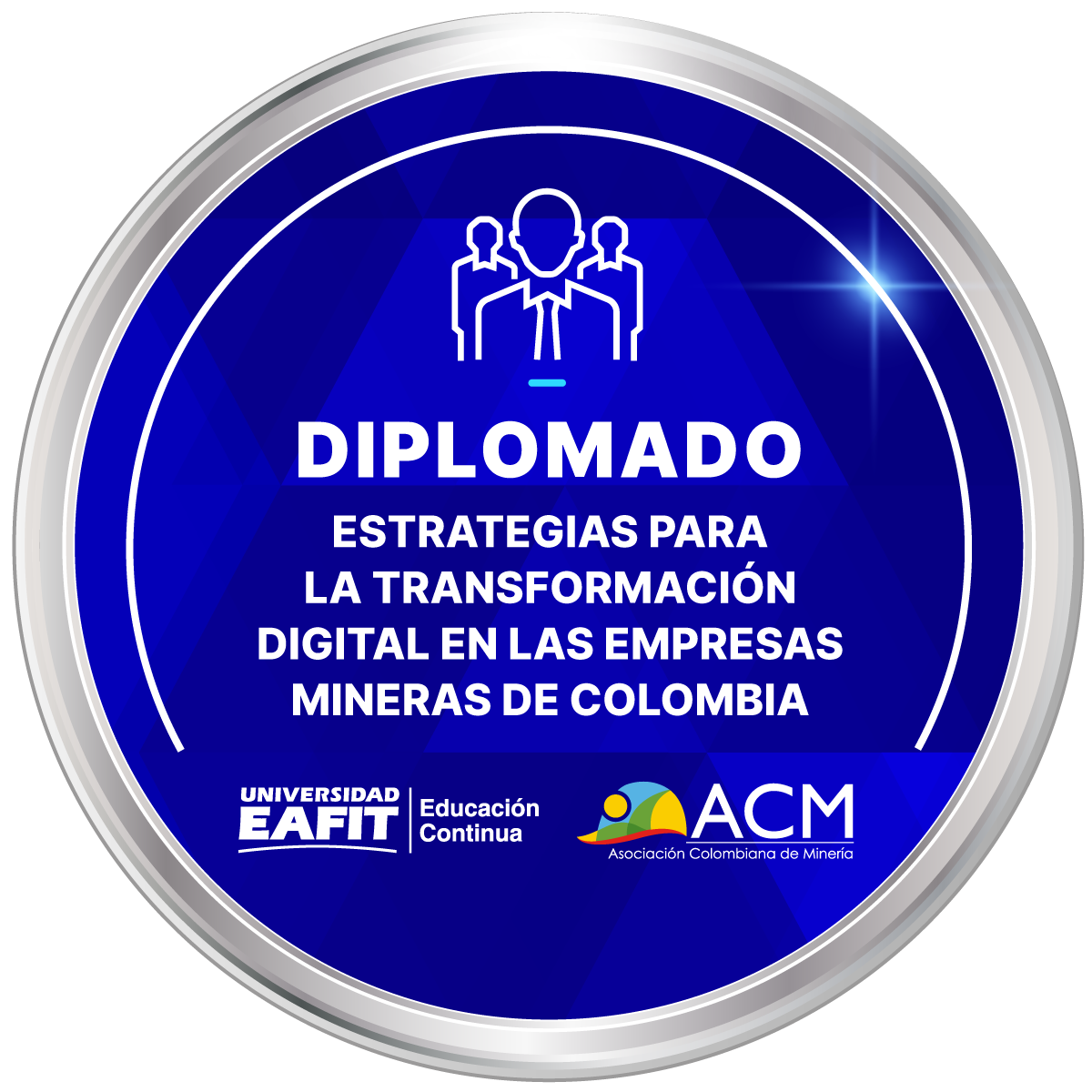 DIPLOMADO: ESTRATEGIAS PARA LA TRANSFORMACIÓN DIGITAL EN LAS EMPRESAS MINERAS DE COLOMBIA - Credly
