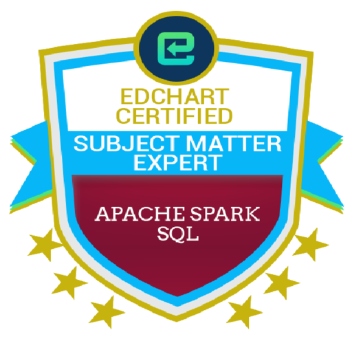 Edchart Certified Apache Spark SQL Subject Matter Expert - Credly