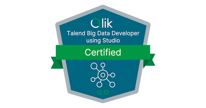 Talend Big Data Certified Developer using Talend Studio - Credly