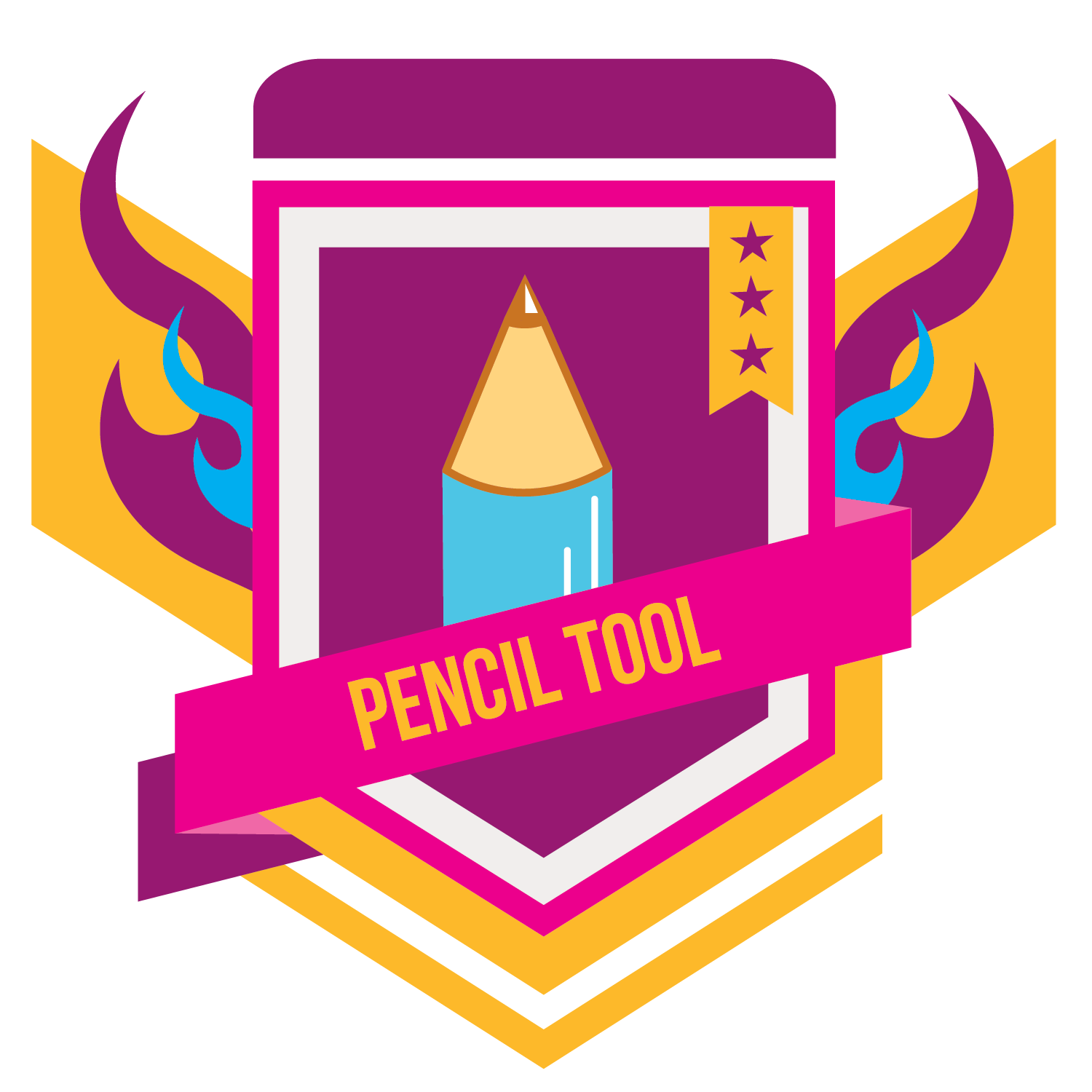 Pencil Tool: Level 3 Badge - Credly