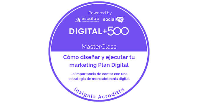 Cómo diseñar y ejecutar tu marketing Plan Digital - Credly