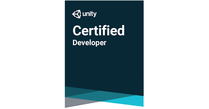 Unity Certified Developer - Credly
