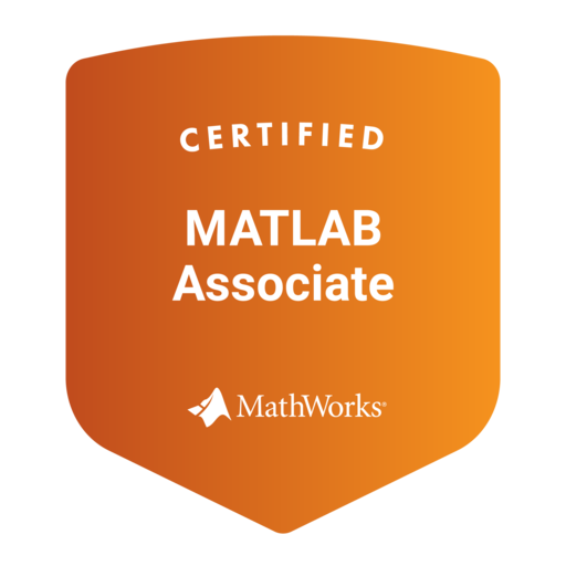 MathWorks Certified MATLAB Associate - Credly