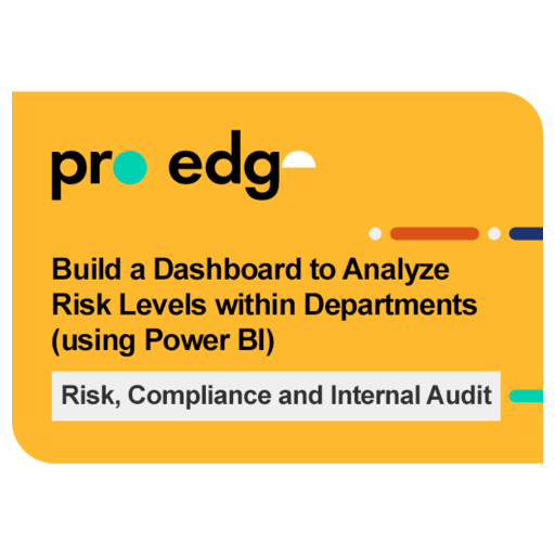 Build a Dashboard to Analyze Risk Levels within Departments (using ...