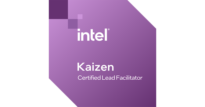 Intel Kaizen Lead Facilitator - Credly