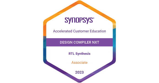Design Compiler NXT: RTL Synthesis Exam - Credly