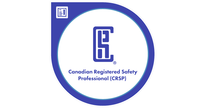 Canadian Registered Safety Professional (CRSP) - Credly