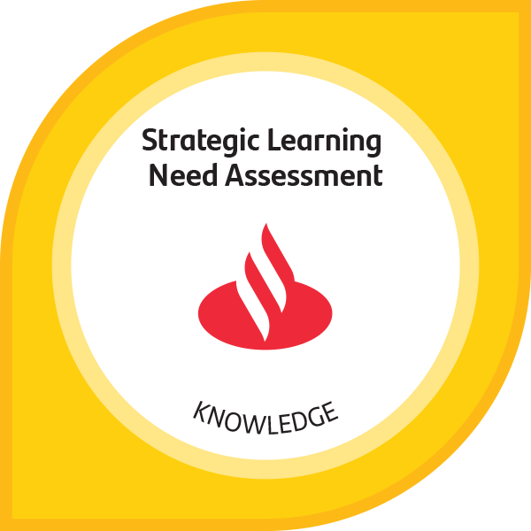 Strategic Learning Need Assessment Credly