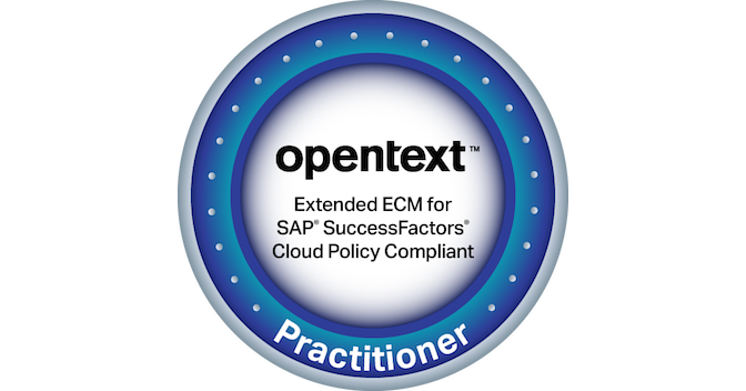 OpenText Practitioner - Extended ECM for SAP SuccessFactors Cloud ...