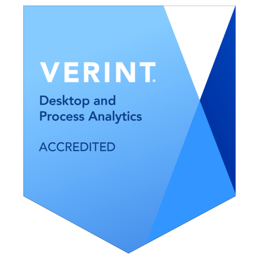 Verint Desktop and Process Analytics - Premise - Credly