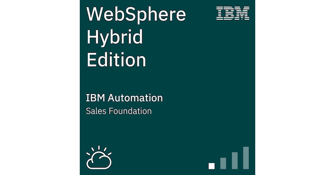 WebSphere Hybrid Edition Sales Foundation - Credly