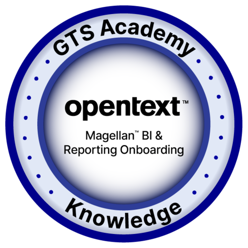 OpenText Knowledge - Magellan BI & Reporting Onboarding - GTS Academy ...