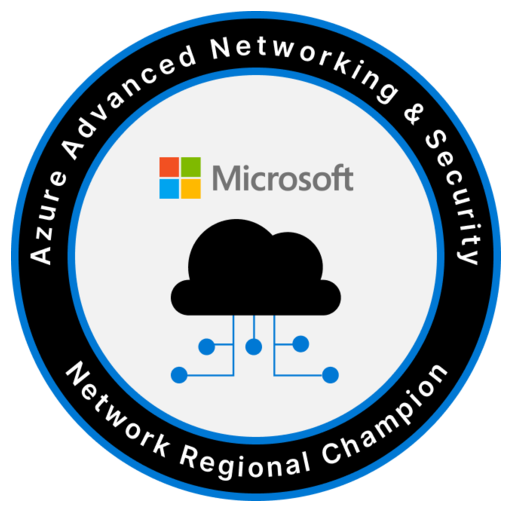 Azure Advanced Networking & Security Regional Network Champion Badge ...