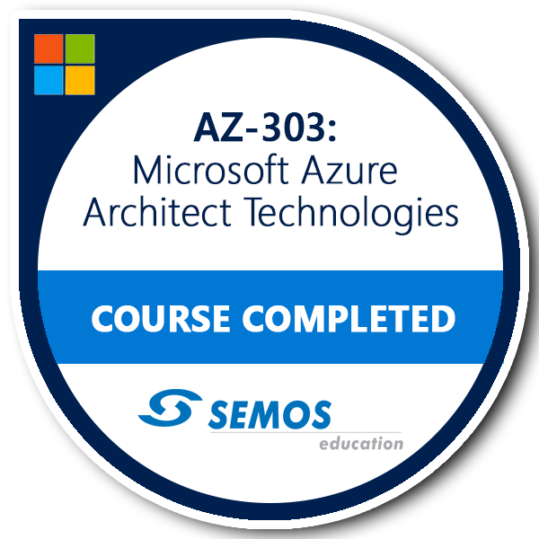 AZ 303 Microsoft Azure Architect Technologies Credly