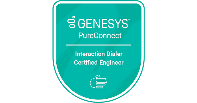 PureConnect: Interaction Center Dialer Certification - Credly